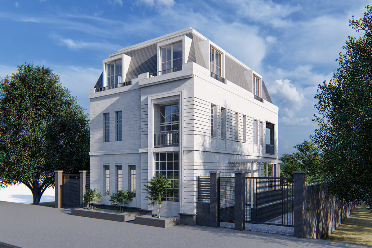 RECONSTRUCTION OF PRIVATE HOUSE • GRAPHIT Architectural Studio